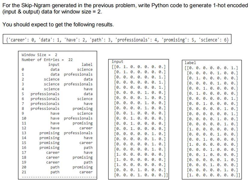 For the following text, write Python code to compute | Chegg.com