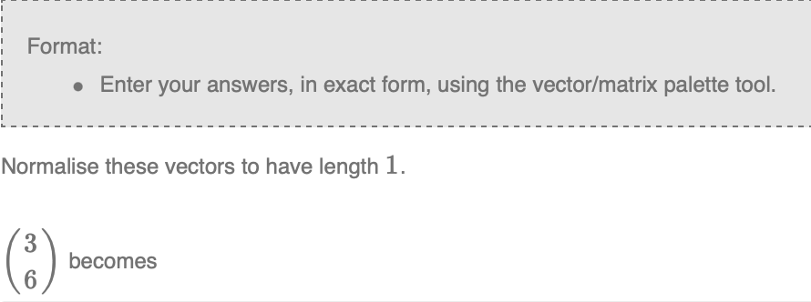 Solved Format: - Enter your answers, in exact form, using | Chegg.com