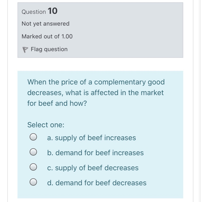 Solved Question 1 Not yet answered Marked out of 1.00 P Flag | Chegg.com