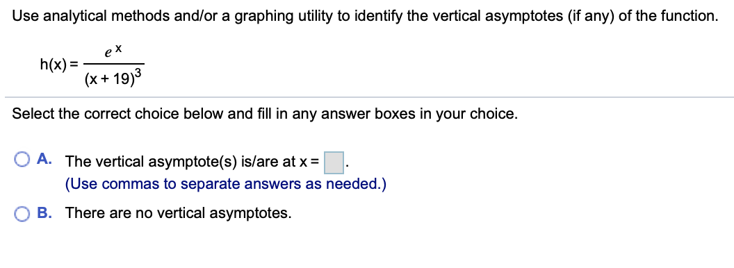 Solved Use analytical methods and/or a graphing utility to | Chegg.com