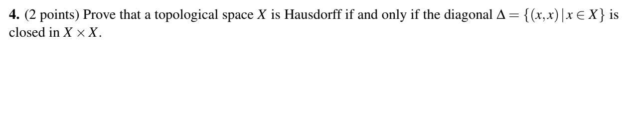 Solved Write a proper mathematical proof please. I am trying | Chegg.com