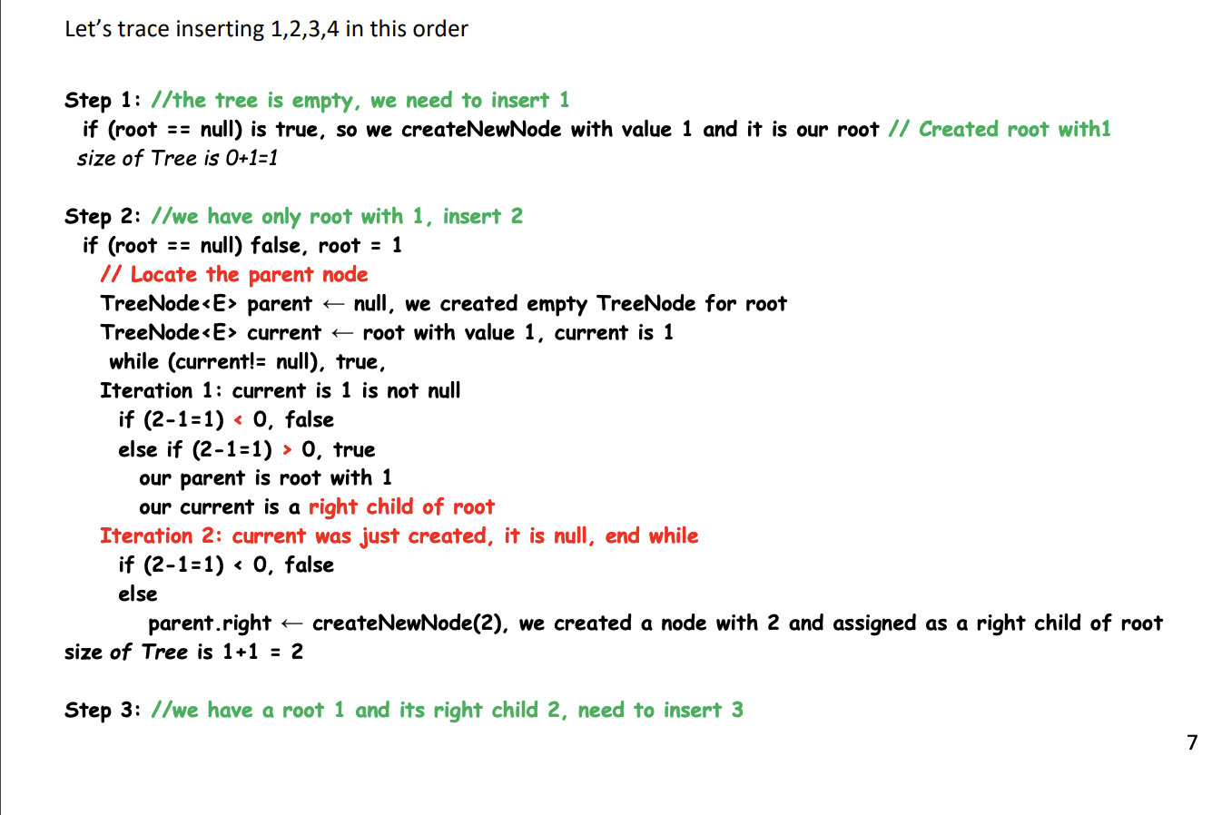 Solved Please help. I have to trace the delete method in a | Chegg.com
