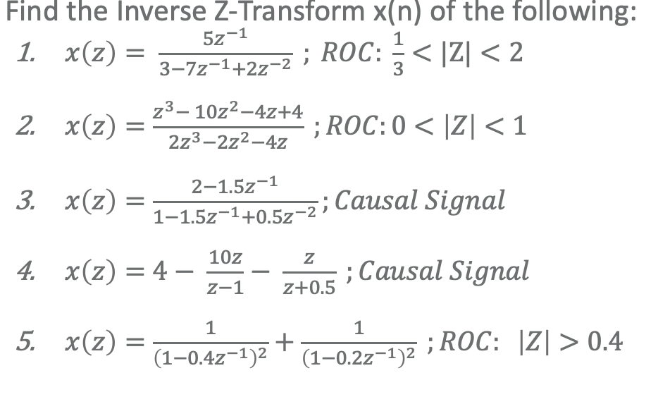 solved-find-the-inverse-z-transform-x-n-of-the-following-chegg