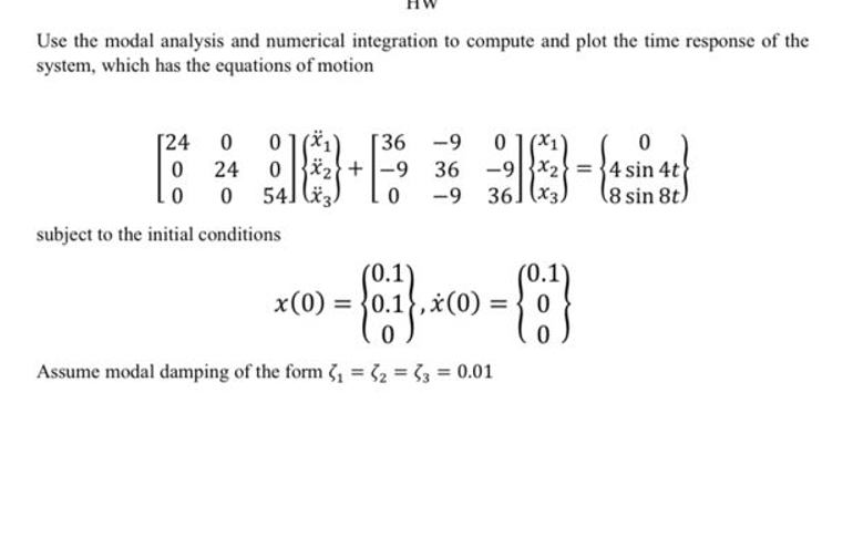 Solved provide me with matlab solution, i need matlab code | Chegg.com