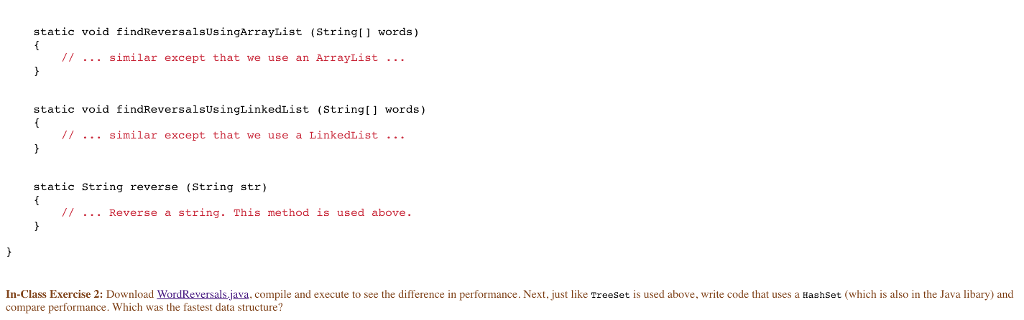 Solved import java.util.*; public class WordReversals ( | Chegg.com