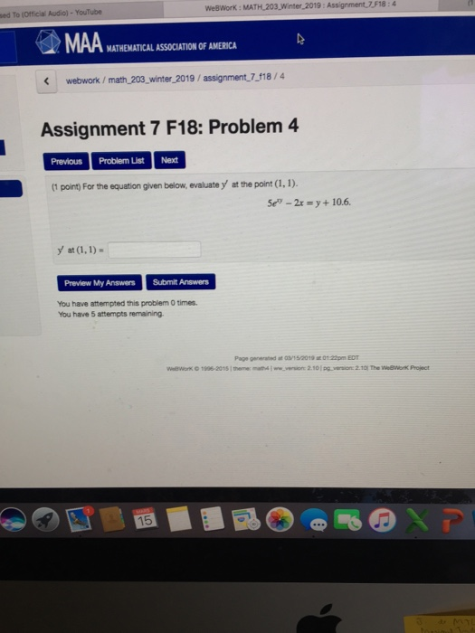Solved WeBWork : MATH,203 Winter 2019: Assignment,7F18:4 sed | Chegg.com Solved WeBWork : MATH,203 Winter 2019: Assignment,7F18:4 sed | Chegg.com