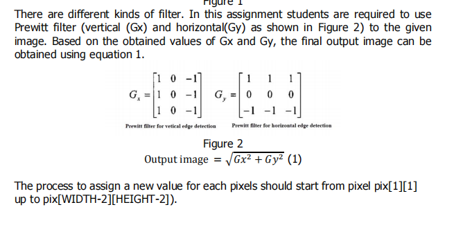 Solved Write a program to read an image file (i.e. PGM file) | Chegg.com