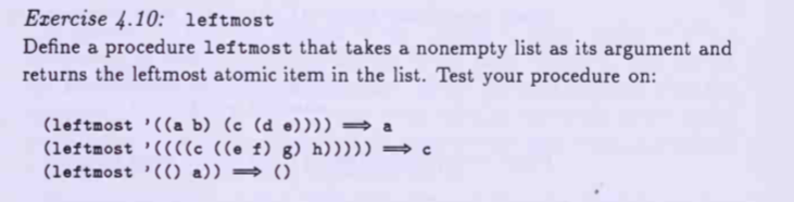 Solved write a procedure in scheme programming and let | Chegg.com