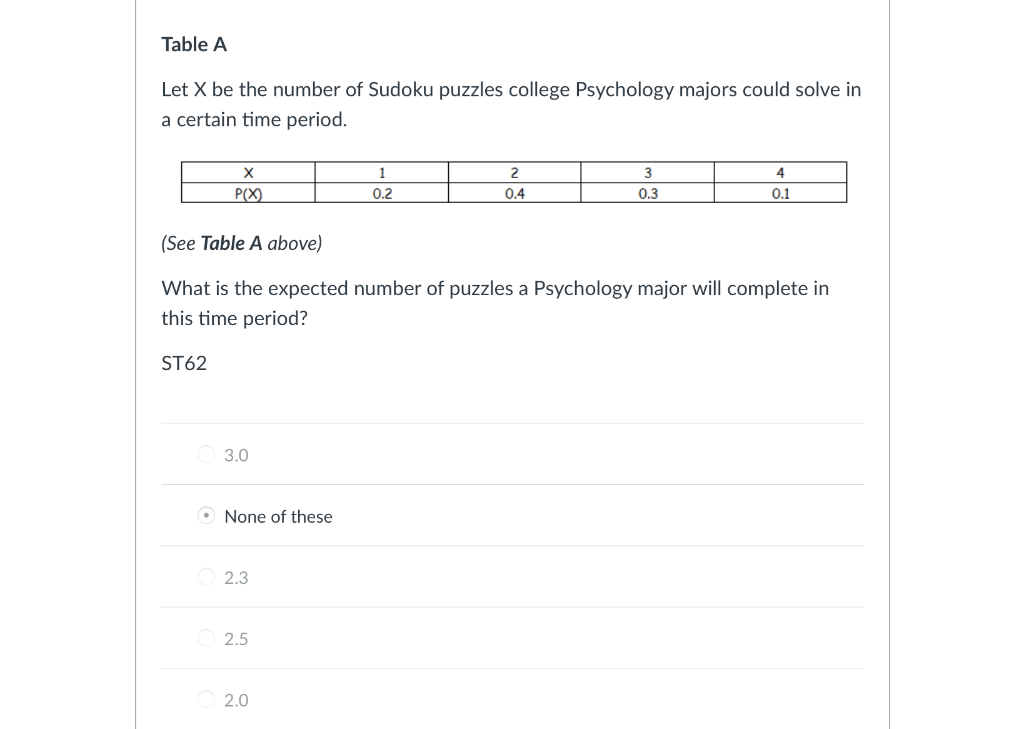 Solved Let X be the number of Sudoku puzzles college | Chegg.com