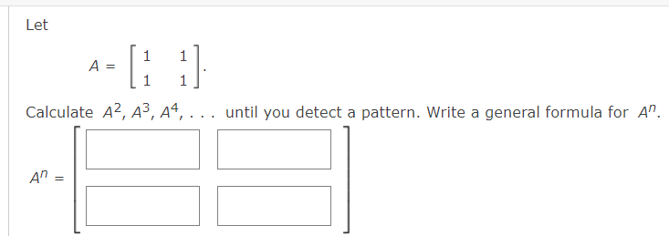 Solved Let 1 A = Calculate A2, A3, A4, ... until you detect | Chegg.com