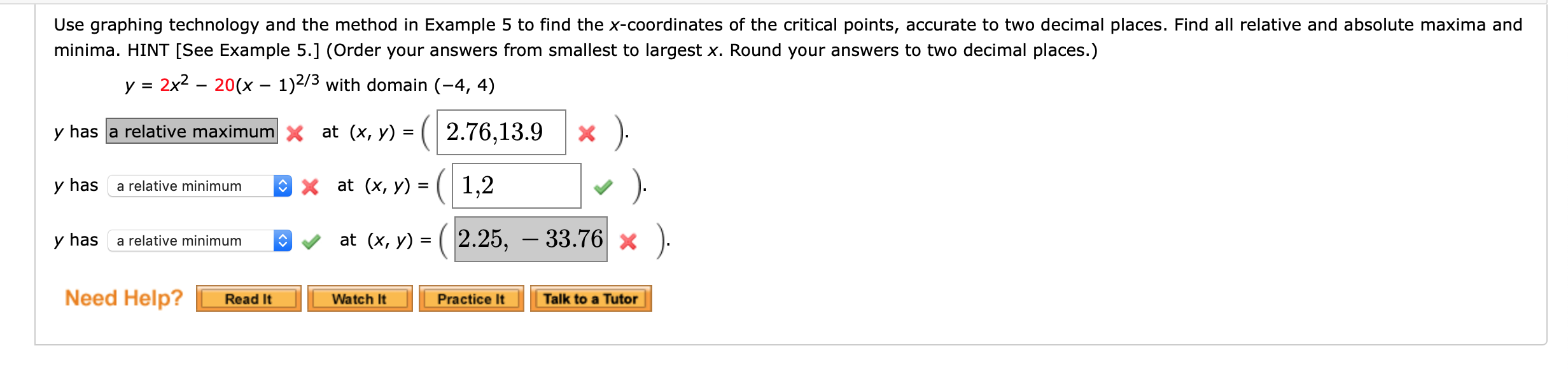 Solved Use graphing technology and the method in Example 5 | Chegg.com