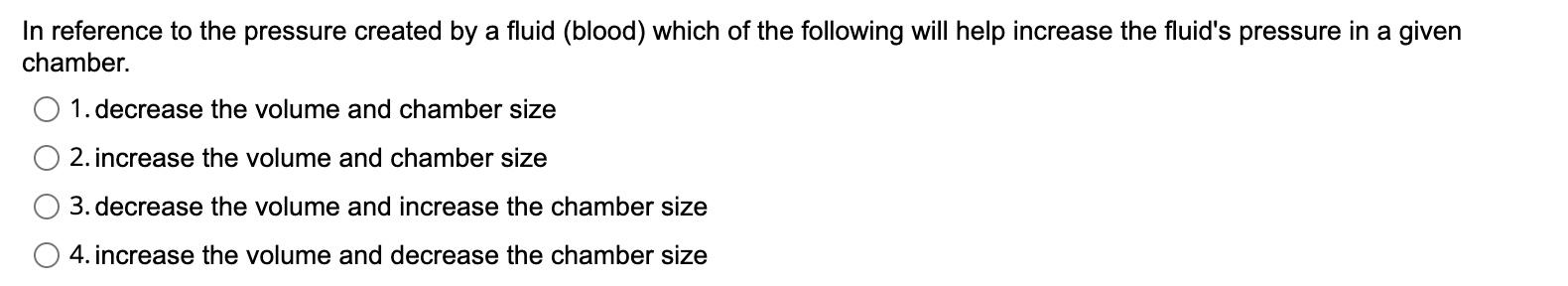 Solved In reference to the pressure created by a fluid | Chegg.com