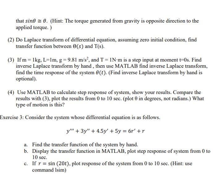 Lab 4: Transfer Function Objectives: Obtain transfer | Chegg.com