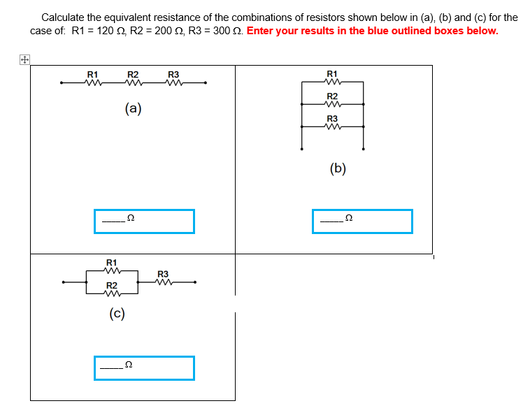 Solved Calculate the equivalent resistance of the | Chegg.com