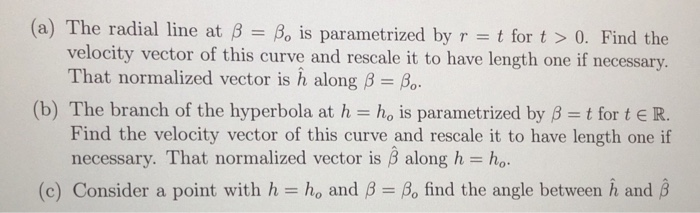 Solved Problem 134: The square of the speed in cartesian | Chegg.com