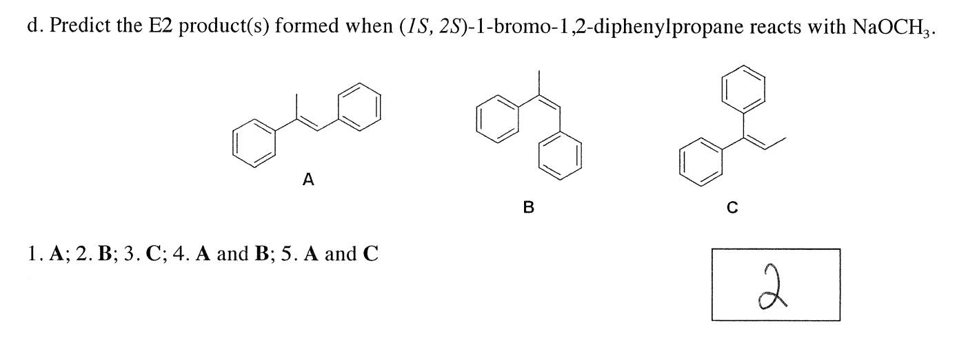 Solved I get that its anti elimination, however I cannot | Chegg.com