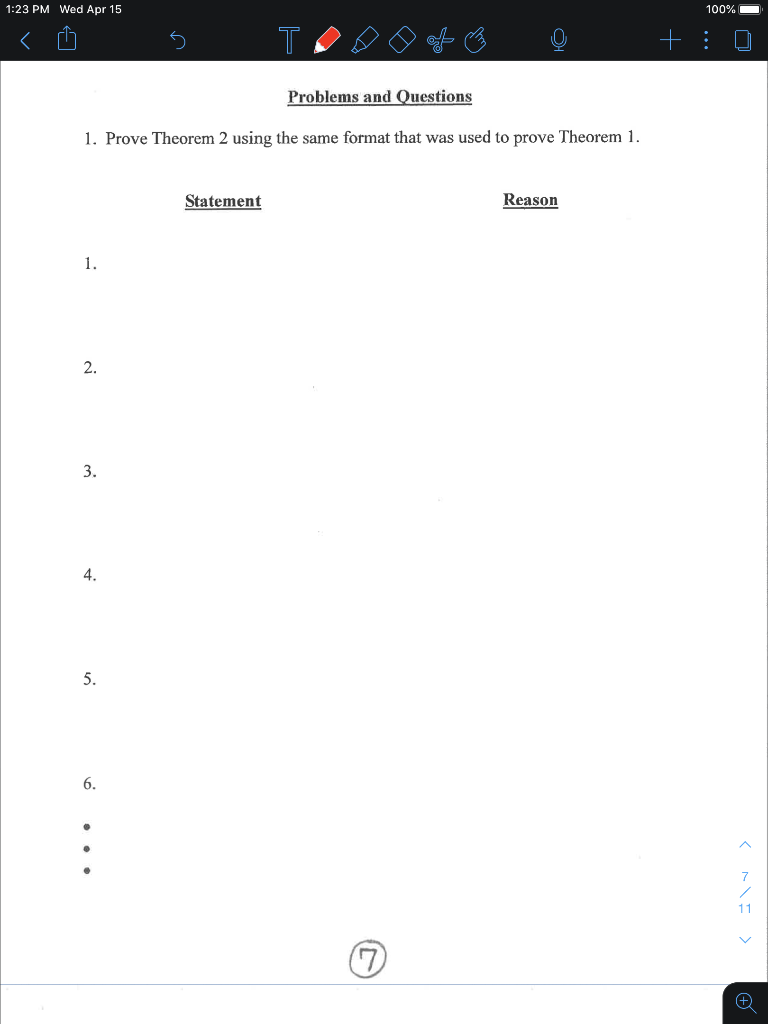 Solved Prove theorem 2 (Which is boxed in red) with the same | Chegg.com