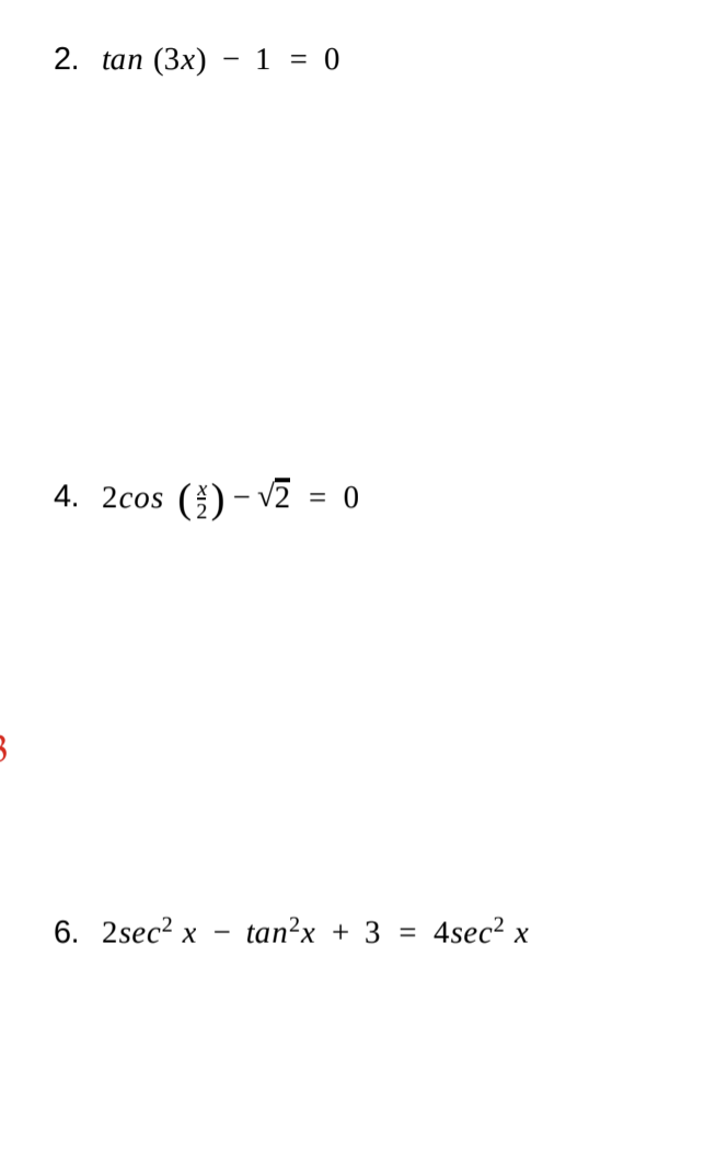 Solved use multi-angle identities to solve each equation on | Chegg.com