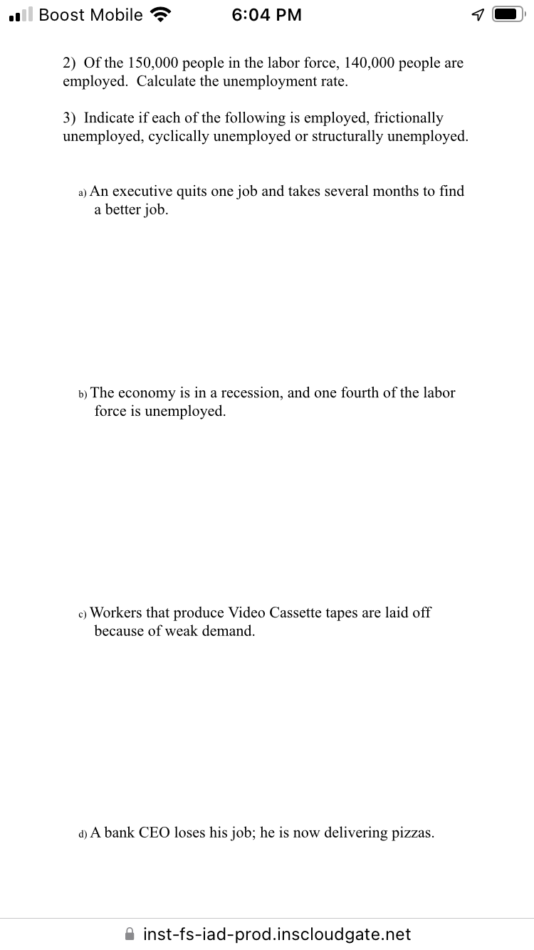 Solved following problems. Attach an additional sheet if | Chegg.com