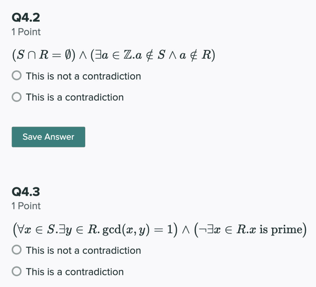 Solved Q4 6 Points For each subquestion below, indicate | Chegg.com