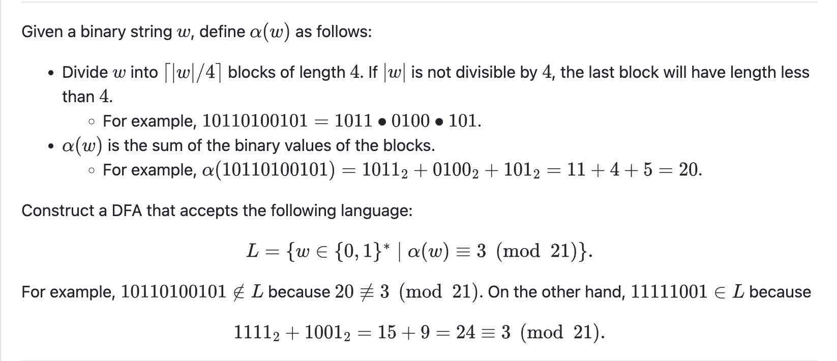 Solved Instructionsyour Code Should Define The Finite 4574