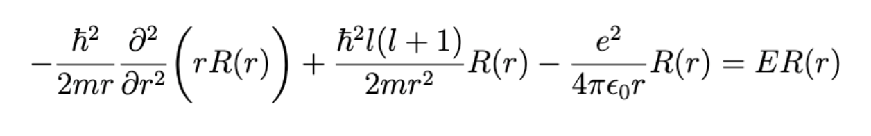 Solved a) Find a and b that such the R(r) solution works, | Chegg.com
