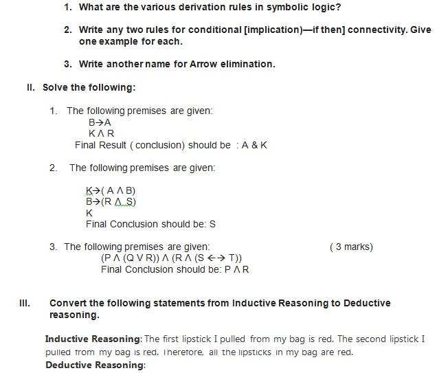 Solved 1. What are the various derivation rules in symbolic | Chegg.com