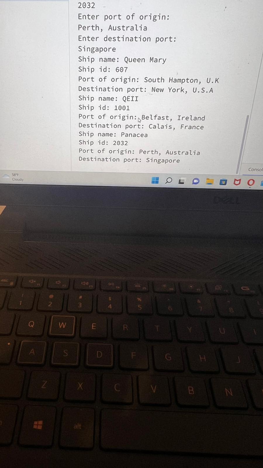 Solved Use the scaffold code provided for this task. | Chegg.com