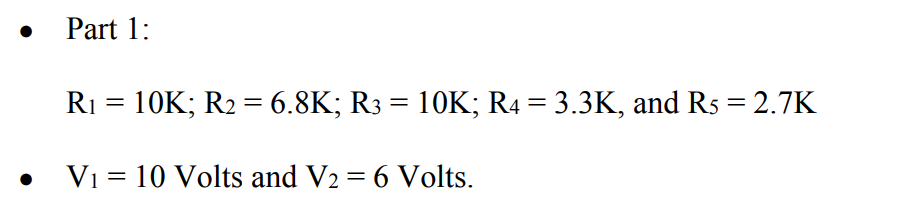 Solved Thevenin’s Theorem Calculate the values for VOC, | Chegg.com