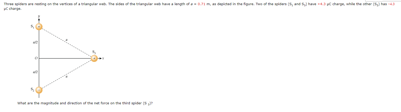 Solved Three spiders are resting on the vertices of a | Chegg.com