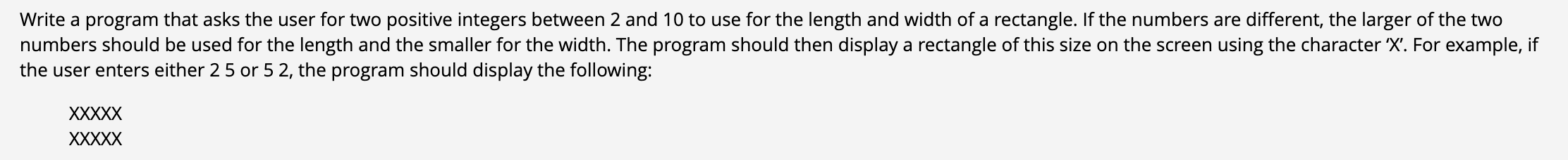 Solved Write a program that asks the user for two positive | Chegg.com