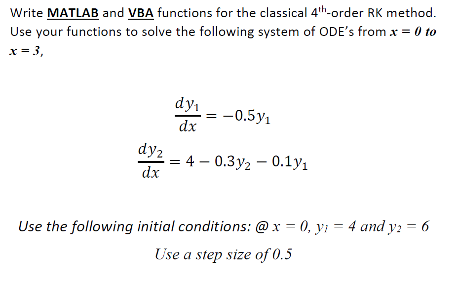 Solved Write MATLAB and VBA functions for the classical | Chegg.com