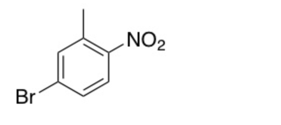 Solved o-nitro-m-bromotoluene 3-bromo-6-nitrotoluene | Chegg.com Solved o-nitro-m-bromotoluene 3-bromo-6-nitrotoluene | Chegg.com