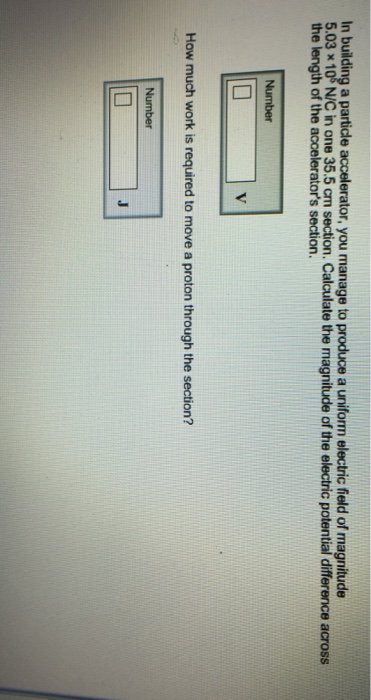 Solved In building a particle accelerator, you manage to | Chegg.com