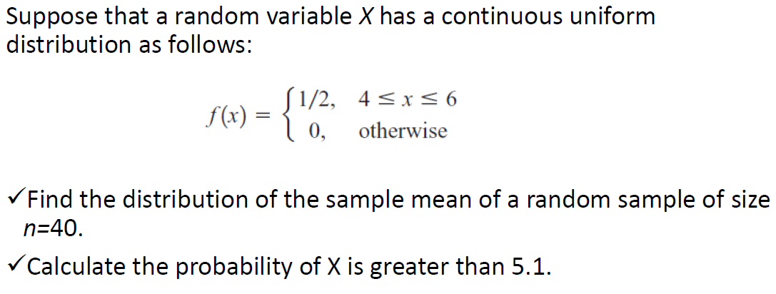 Solved Suppose that a random variable X has a continuous | Chegg.com