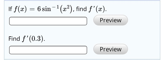 Solved Differentiate f(x) = tan – 1(4x). Use exact values. | Chegg.com
