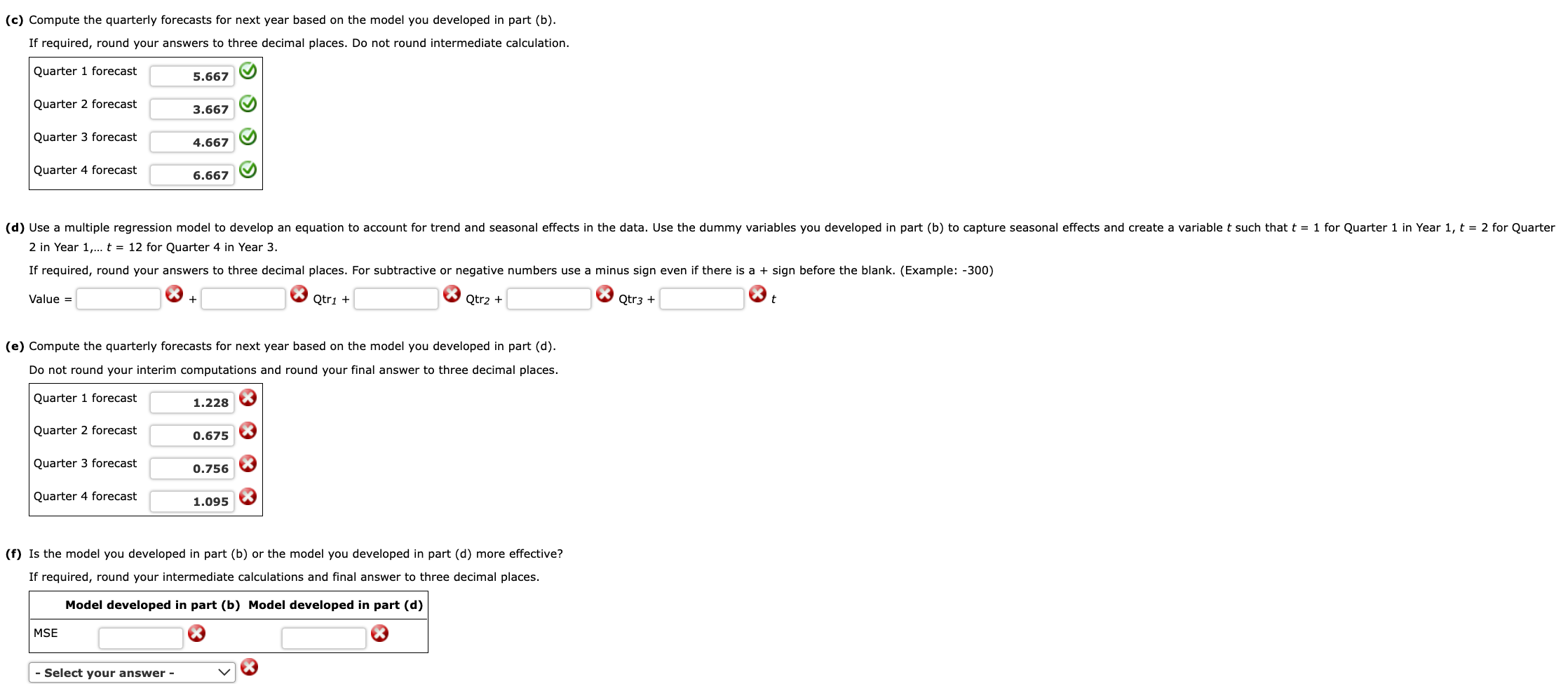 Solved (a) Choose the correct time series plot, (i) (ii) | Chegg.com