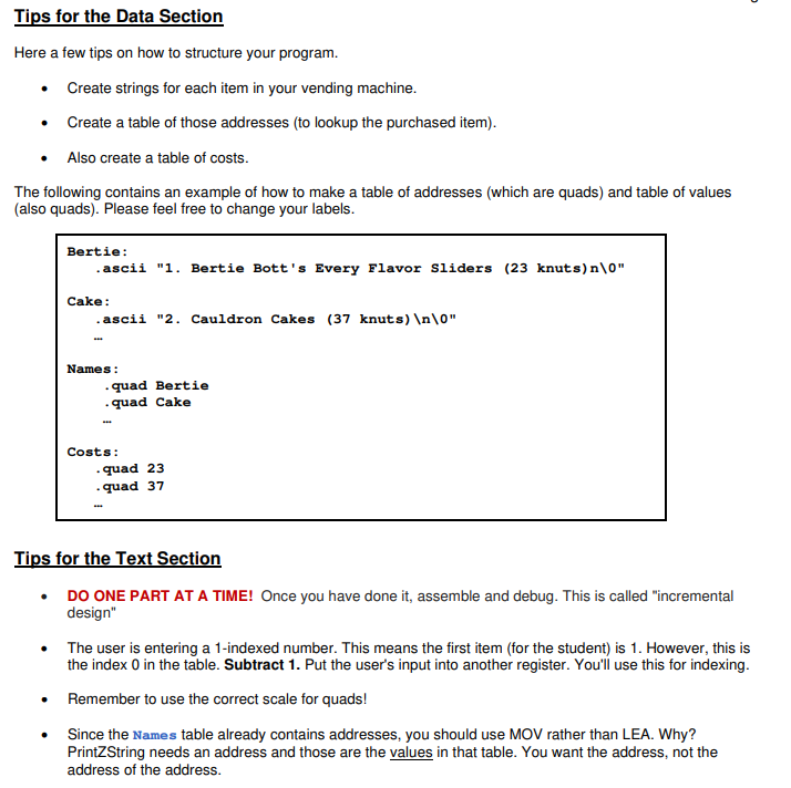 I need help coding this. We are using intel | Chegg.com