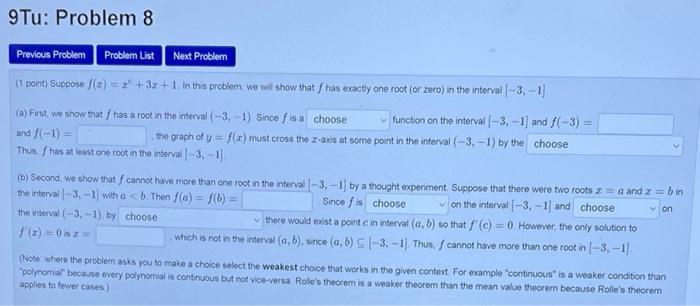 Solved 9Tu: Problem 1 Next Problem Previous Problem Probler | Chegg.com