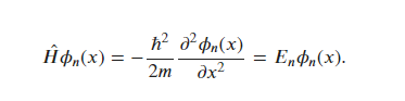 Solved In this equation H-hat is the hamiltonian operator | Chegg.com