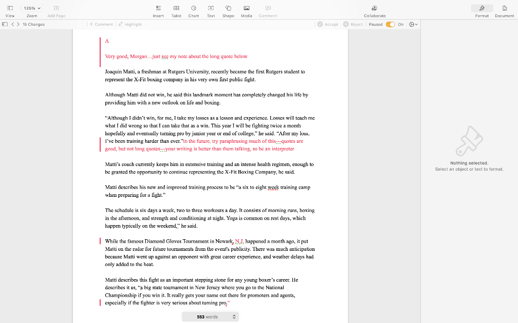 Assignment Instructions Please interview somebody you | Chegg.com