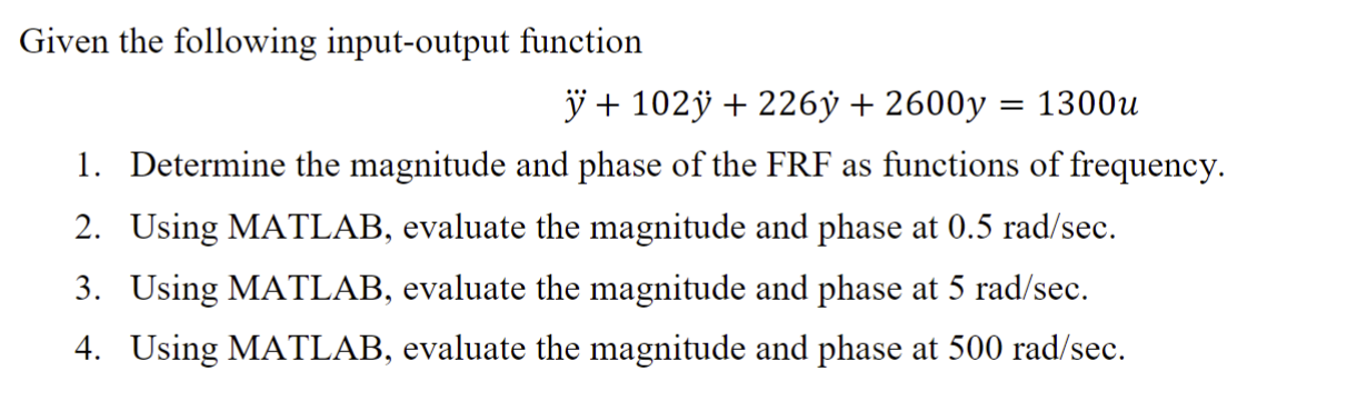 Solved Given The Following Input Output Function 5719