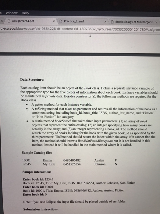 Solved CSCI 3200 Assignment 4 100 points Due date: Thursday, | Chegg.com