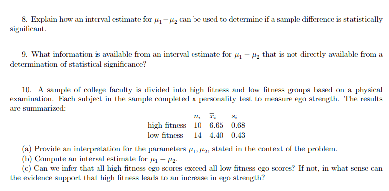 Solved 6. The goal of a data collection study is to estimate | Chegg.com