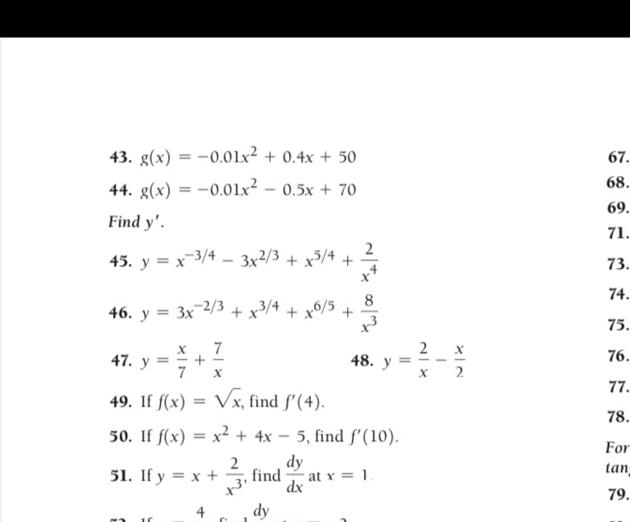 Solved i need help answering question 45 ﻿& 47 | Chegg.com