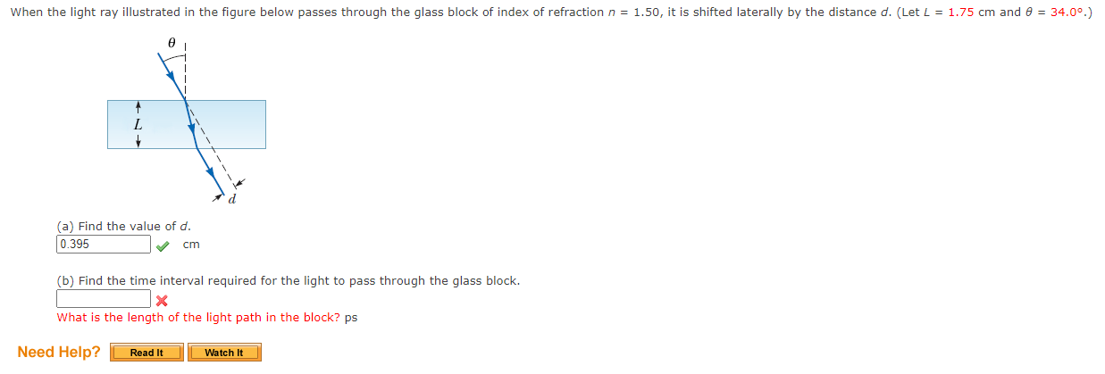 Solved The answer in part B needs to be in pico seconds. | Chegg.com