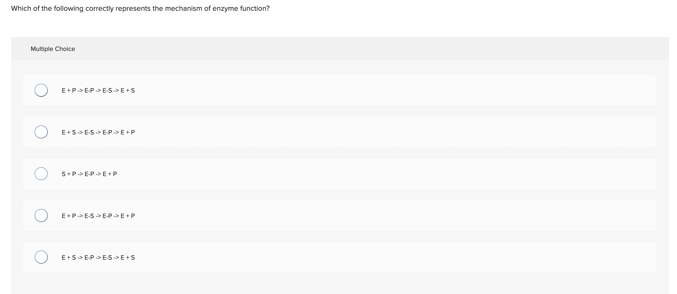 Solved Which of the following correctly represents the | Chegg.com