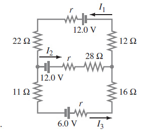 Solved Part A Determine the currents I1I1, I2I2, and I3I3 in | Chegg.com