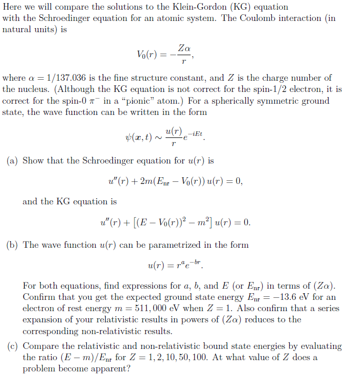 Solved Here we will compare the solutions to the | Chegg.com
