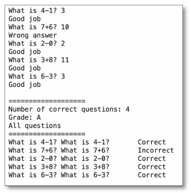 Solved What is 4−1 ? 3 Good job What is 7+6?10 Wrong answer | Chegg.com